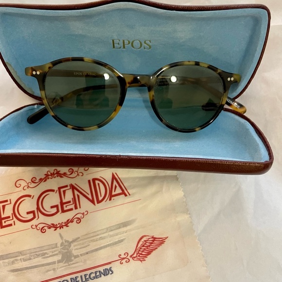 Epos | Accessories | Epos Classic Leggenda Sunglasses Tortoise Shell | Poshmark